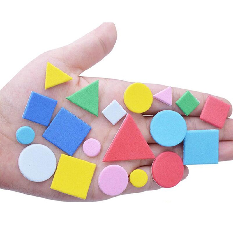 150 pcs Foam Paper Stickers Kids Toys Geometric Sp... – Grandado