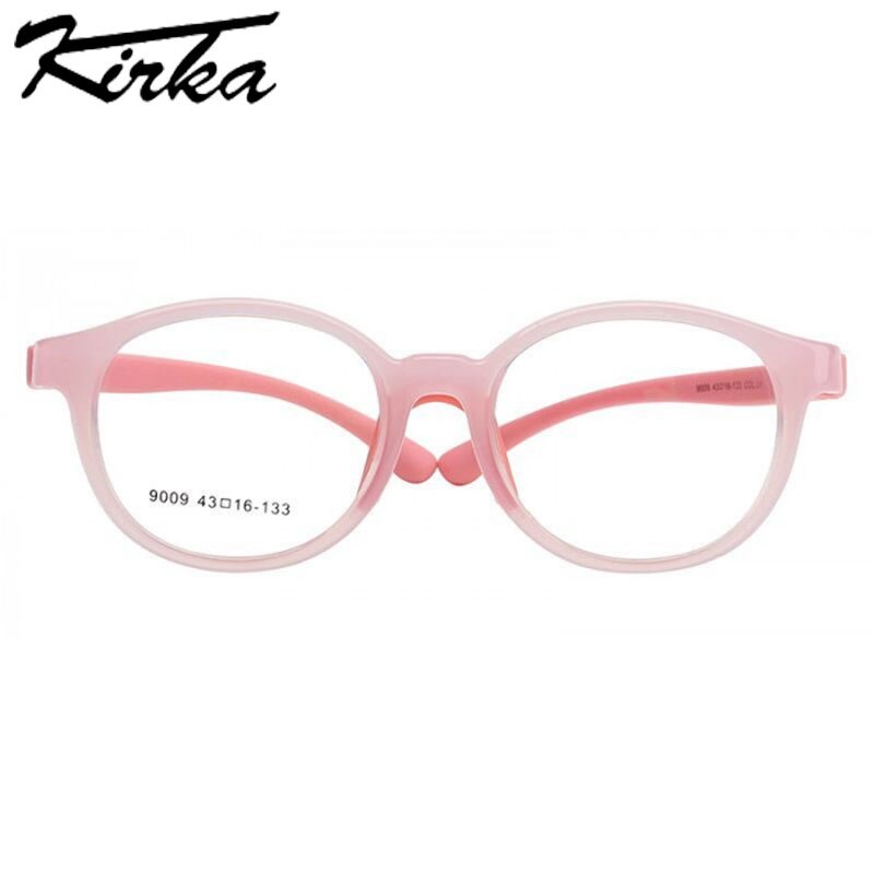 Kirka Kids Eyeglasses Frames Light Purple Children... – Grandado