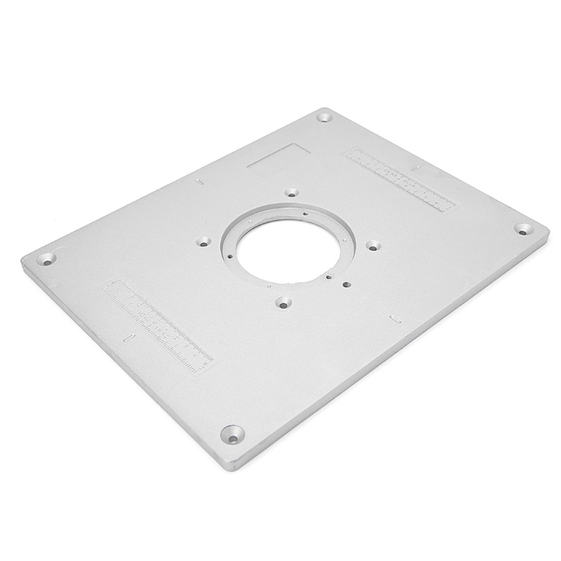 Aluminum Router Table Insert Plate Trimmer Engravi... – Grandado