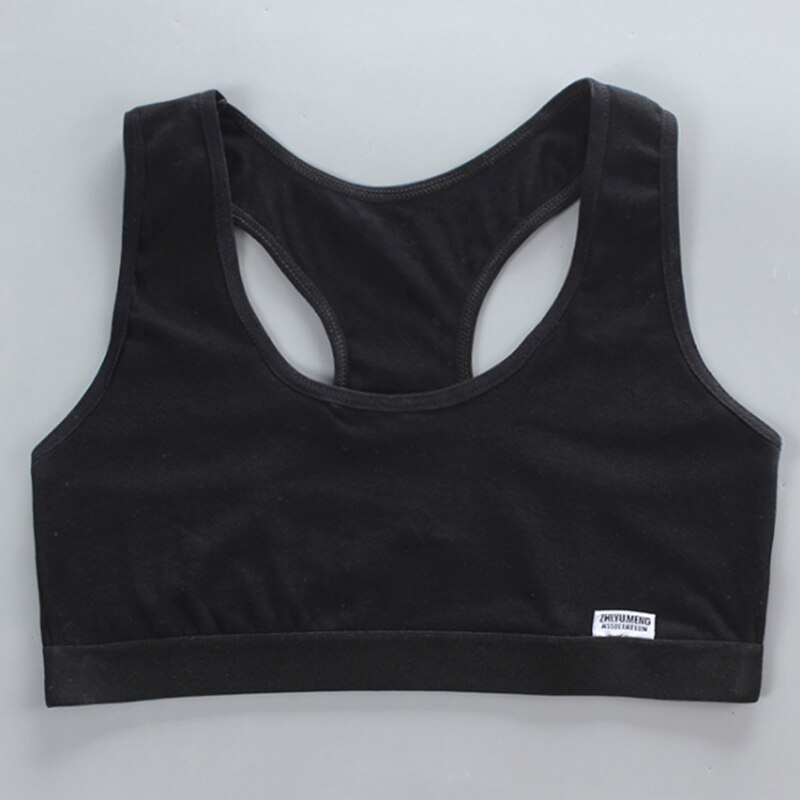 Neww Girl Bra Teen Crop Top Underwear Vest Racerba... – Vicedeal
