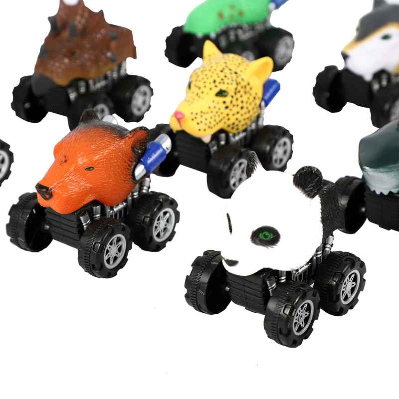 12 Pics Toys For Children Boys Girls Animal Fricti... – Vicedeal