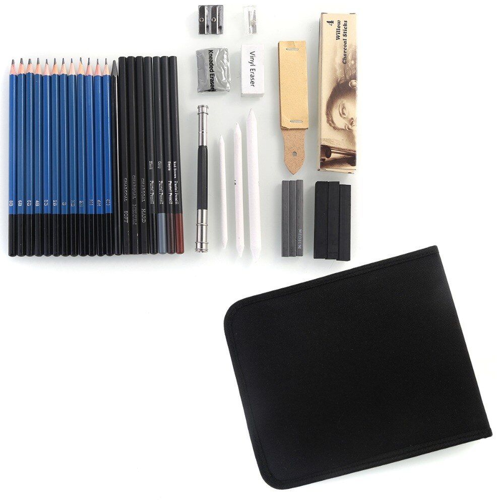 40pcs/set Graphite Sketch Pencils Set Complete Dra... – Grandado