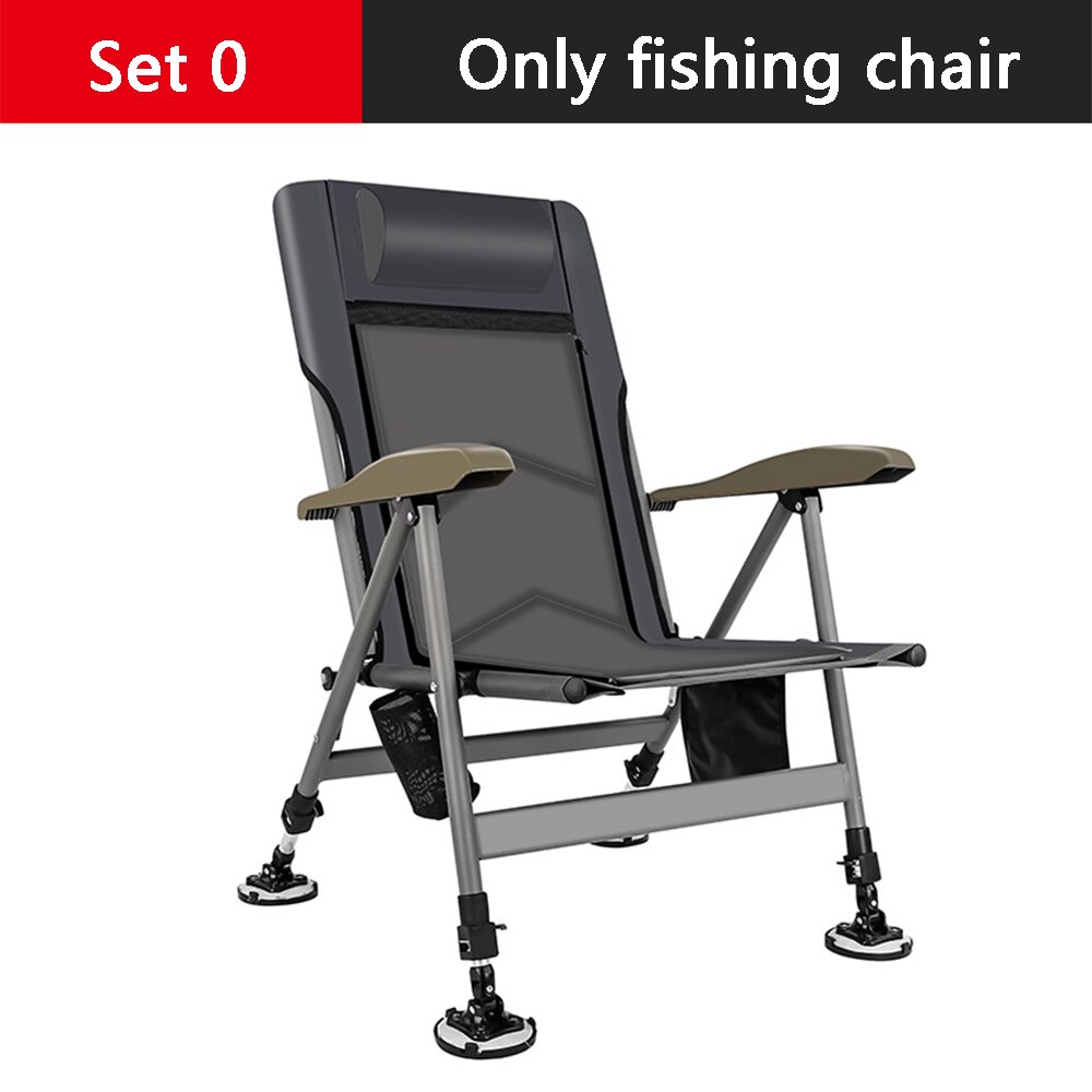 Fishing Chair Beach Chair Outdoor Foldable Fishing... – Grandado