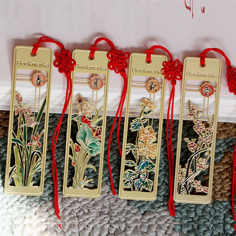 4Pcs/Set Chinese Ancient Style Colorful Four Seaso... – Grandado