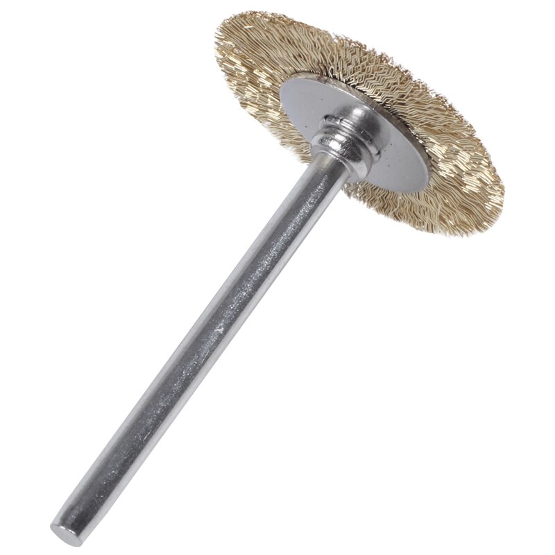 10 pcs brass wire brush round brush disk brush cup... – Grandado