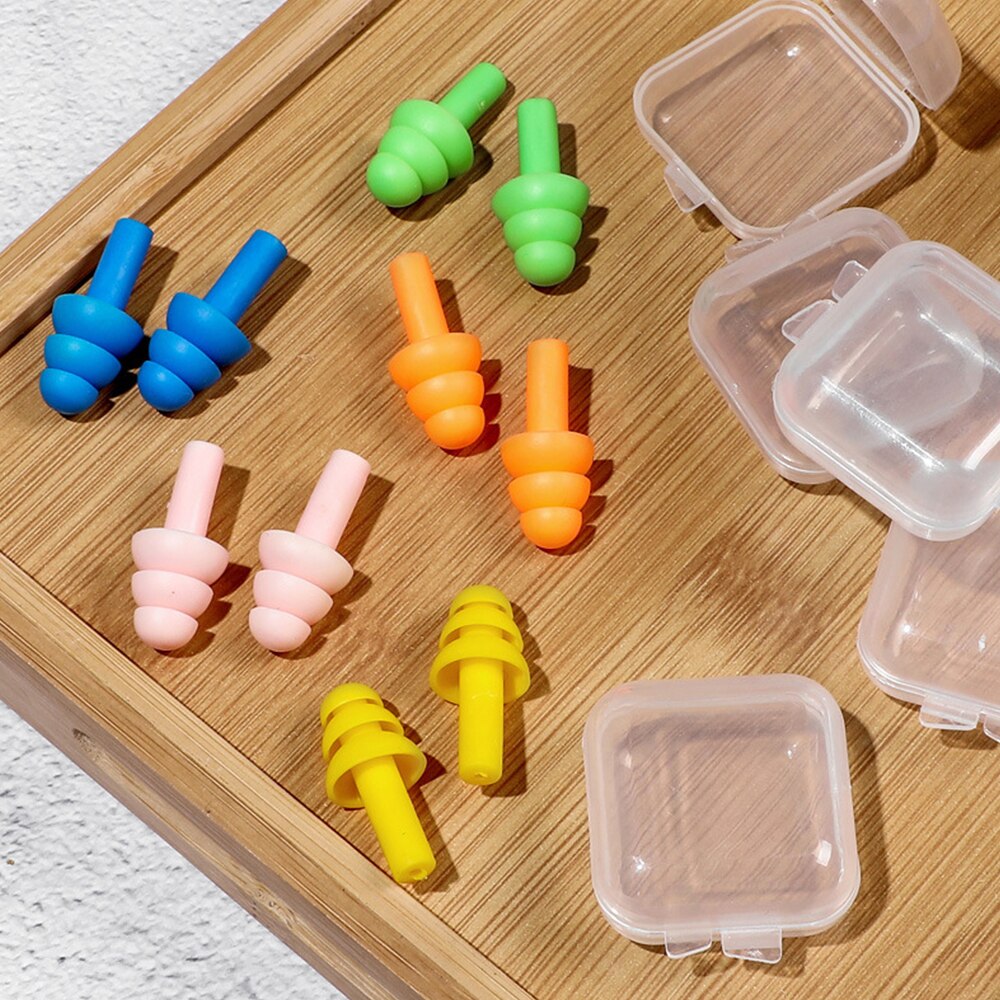 1/5Pair Soft Ear Plugs Noise Reduction Sound Insul... – Grandado