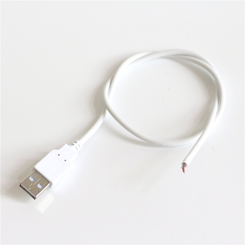 1pcs 0.5m 1m 5V 2Pin Wire USB Cable Tinned Copper ... – Grandado