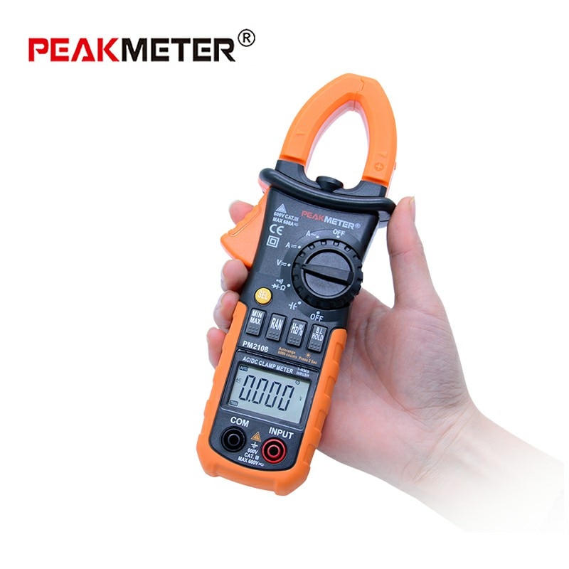 PEAKMETER PM2108 Digital Clamp Meter w/Backlight E... – Grandado