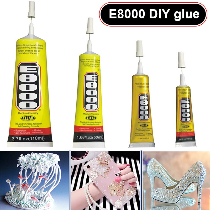E8000 Clear Adhesive Kit Lijm Voor Diy Telefoon Bo... – Vicedeal