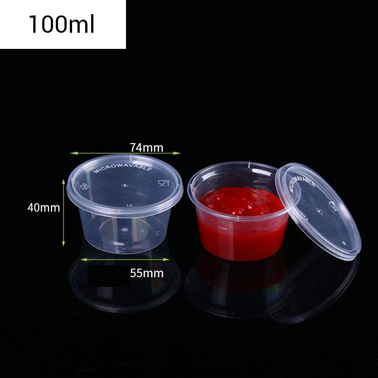 10PCS/Lot Plastic Jars For Slimes 25/40/100ml Capa... – Vicedeal