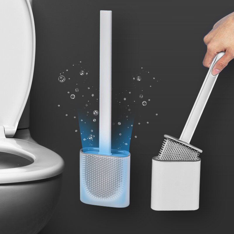 Silicone toilet brush Wc borstel Flexible brosse B... – Vicedeal