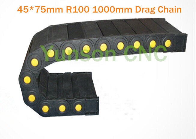 45*75mm Bending Radius 100 Enclosed Cable Chain Re... – Grandado