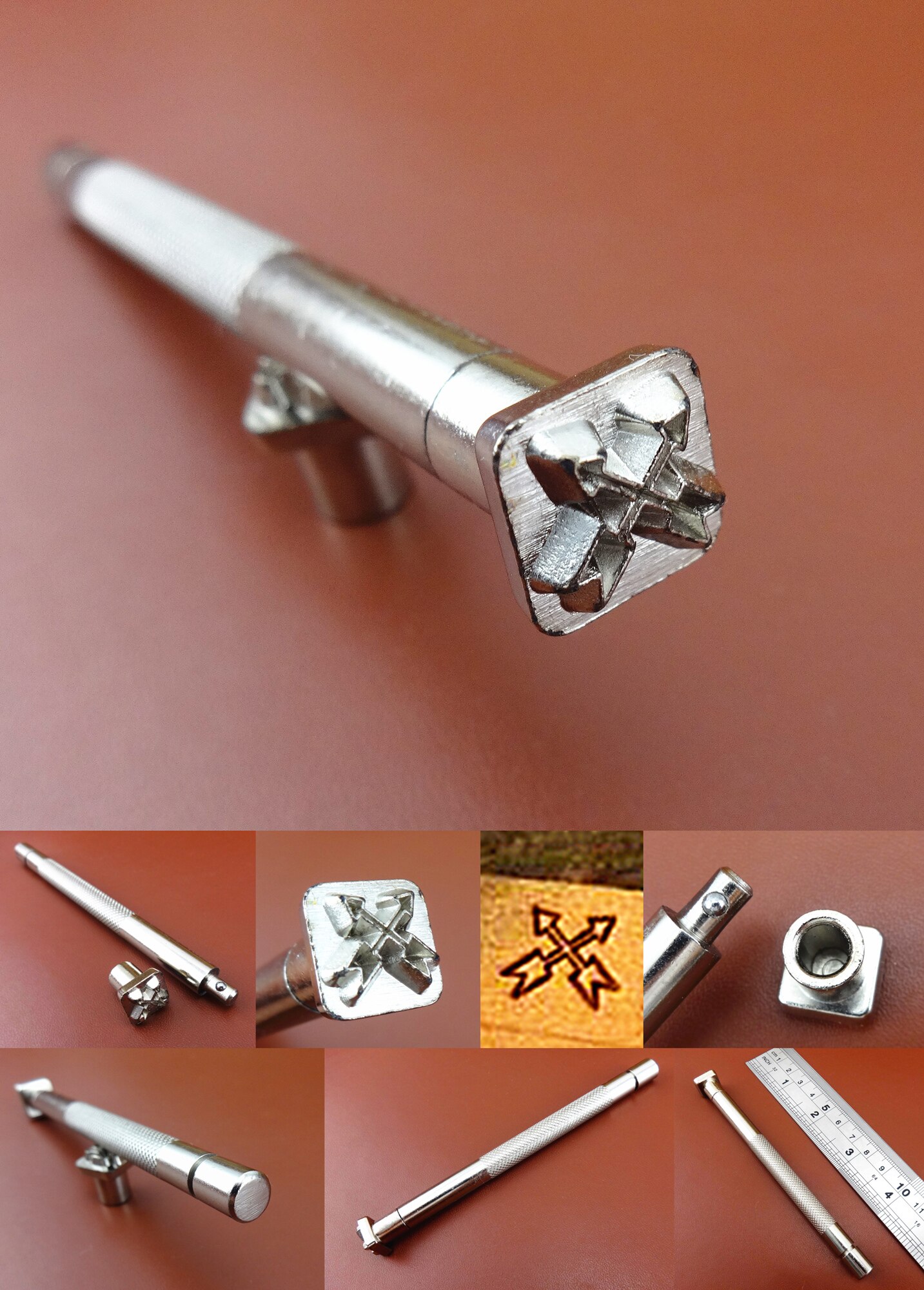 Leather Craft 25pcs Totem Stamping Carving Modelling Splicing Embossing ...