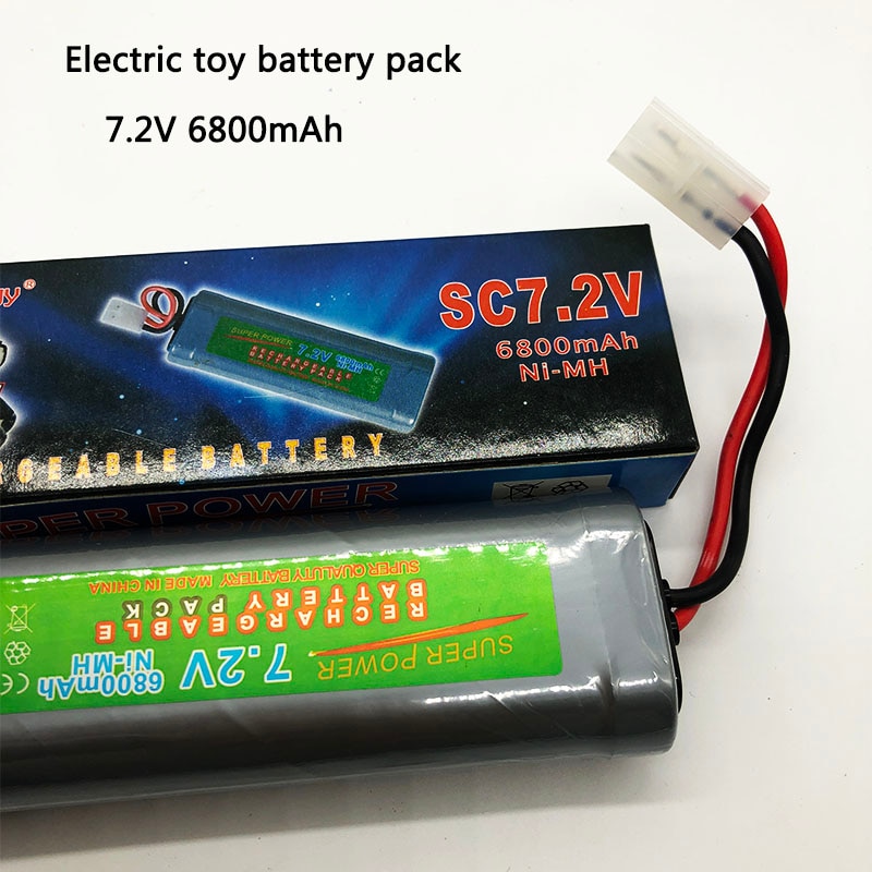 7.2V Battery 6800mah Ni-MH Batteries Pack For RC C... – Grandado
