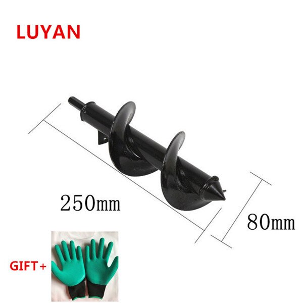 3pcs Garden Auger Spiral Drill Bit Flower Planter ... – Vicedeal