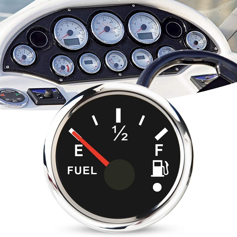 52mm Fuel Level Gauge 0-190Ohm Switchable 240-33Oh... – Grandado