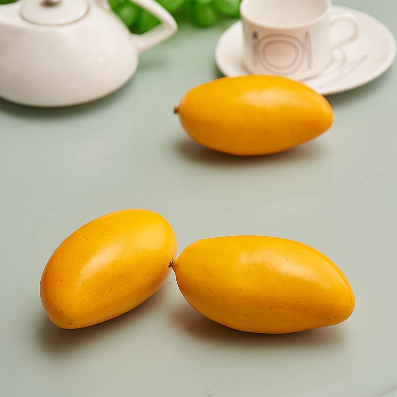 3pcs/lot Mango Artificial Fruits Simulation Fruits... – Grandado