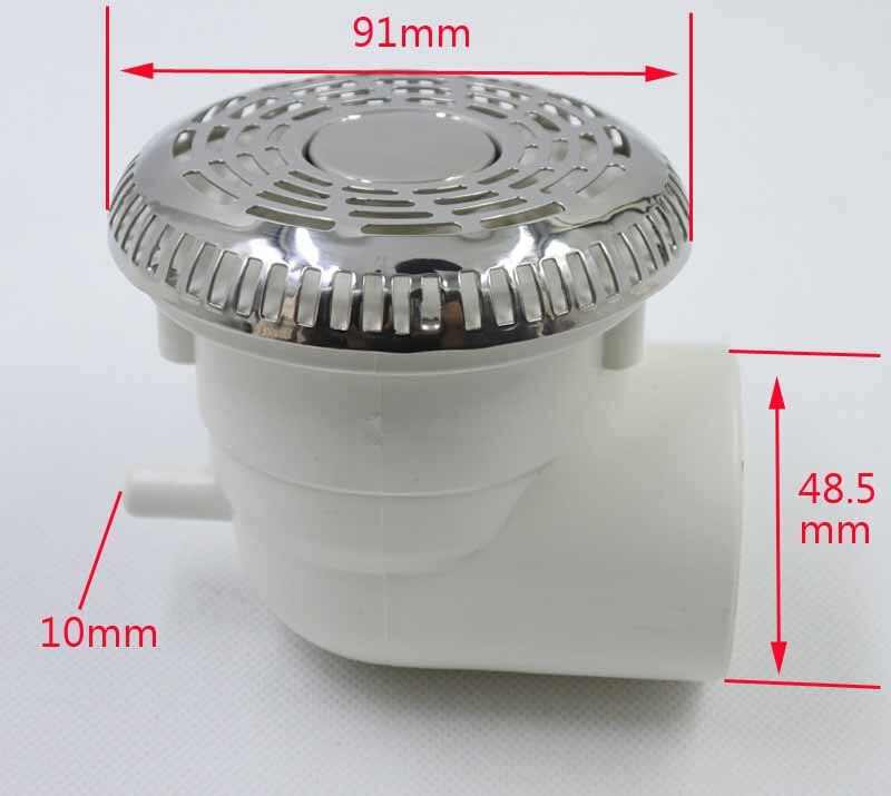 Round stainless steel 3.5"spa water suctions,... – Grandado