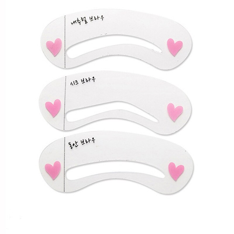 Reusable 8 in1 Eyebrow card Shaping Template Helpe... – Vicedeal
