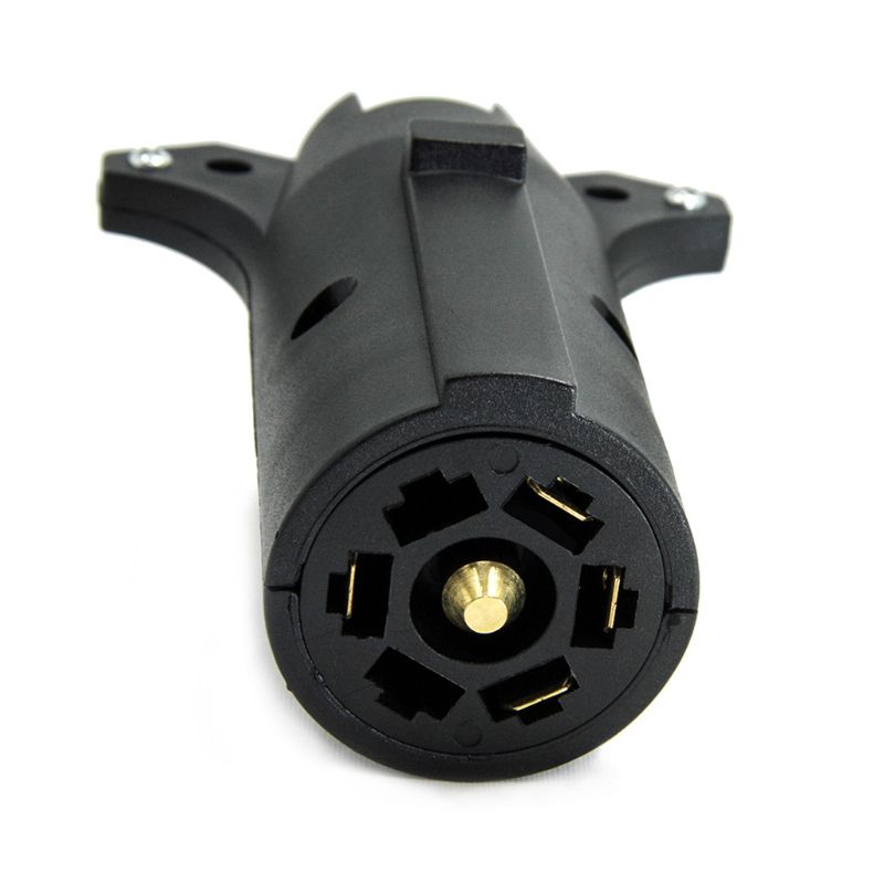 12V 7 Way Round to 5 Way Round Car Plug Connector ... – Grandado