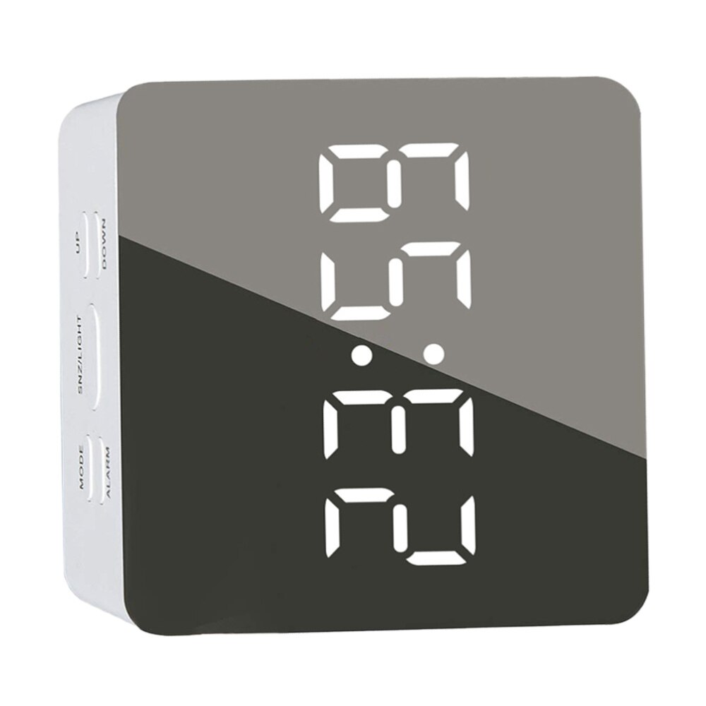 Digital Clock LED Mirror Alarm Clock Electronic Al... – Grandado