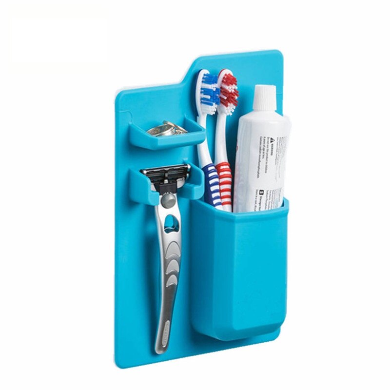 Portable Wall Suction Toothbrush Holder Silicone T... – Vicedeal
