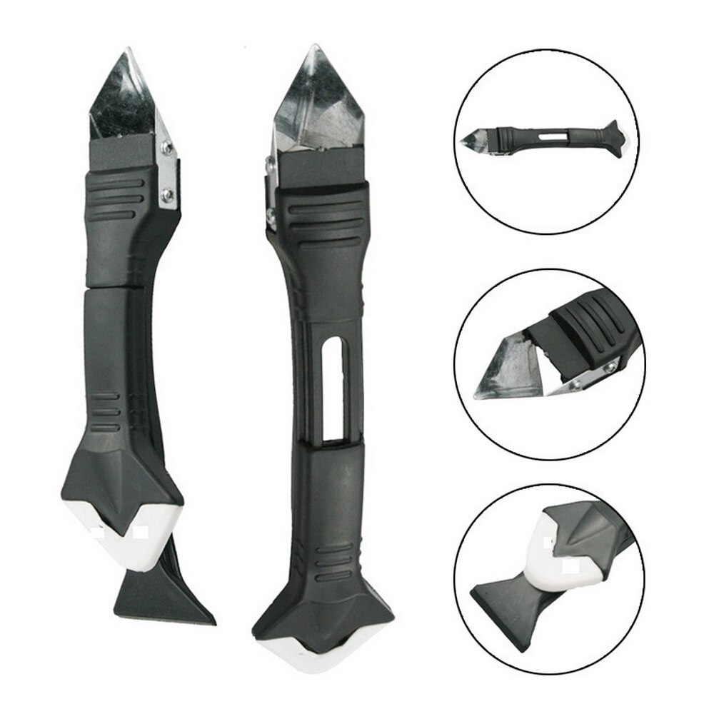 3In1 Rubber Schraper Glas Siliconenkit Remover Set... – Grandado
