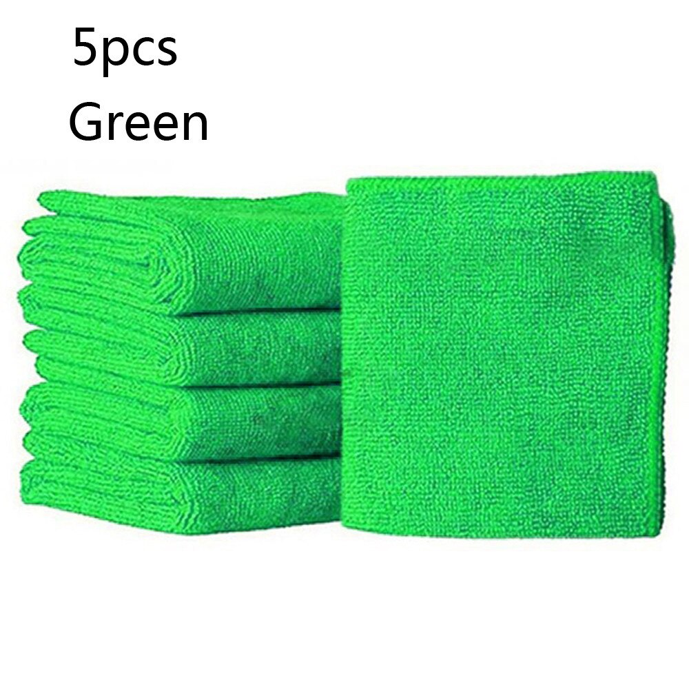 5pcs/10Pcs Microfibre Cleaning Auto Soft Cloth Was... – Grandado