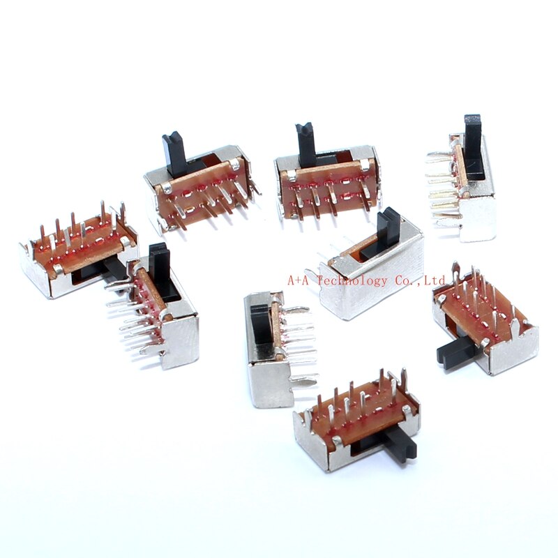 10Pcs SK23D07 8 Pin PCB 3 Position 2P3T DP3T Minia... – Grandado