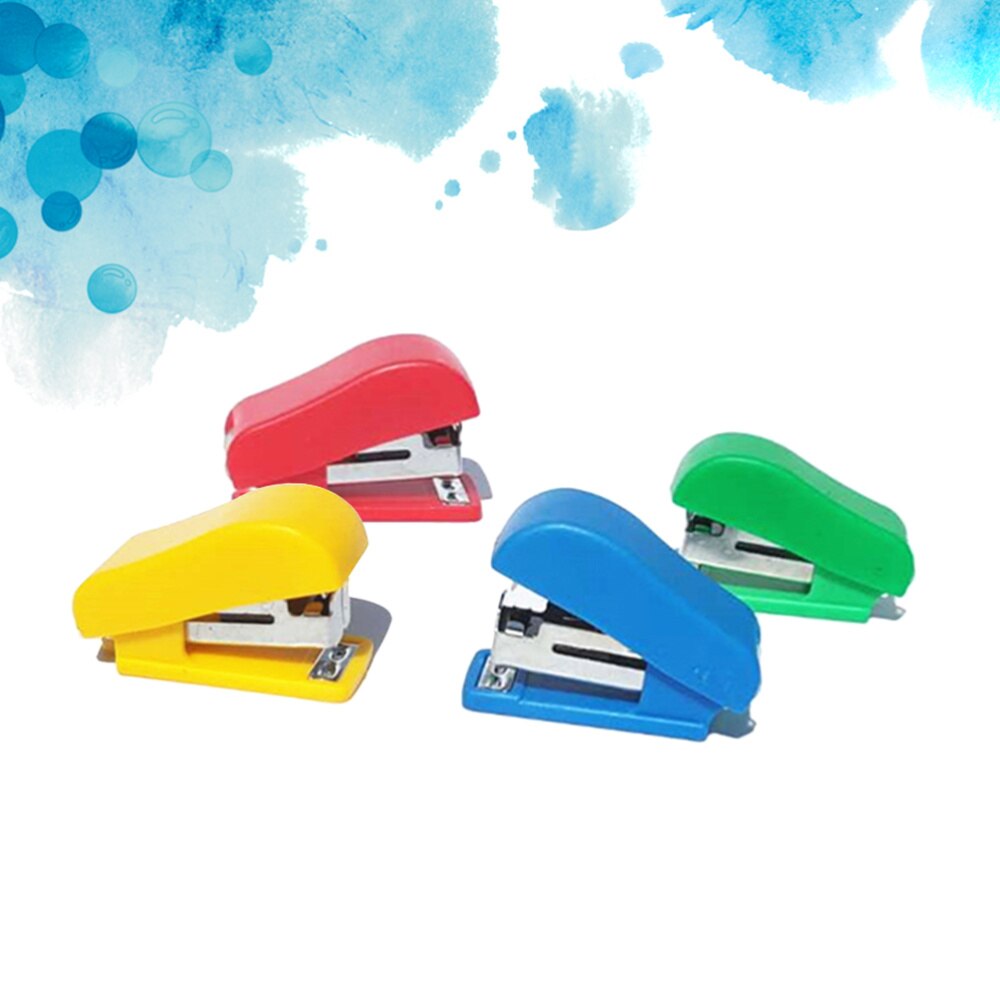 4pcs Staplers with Staple Hand Press Cartoon Deskt... – Grandado