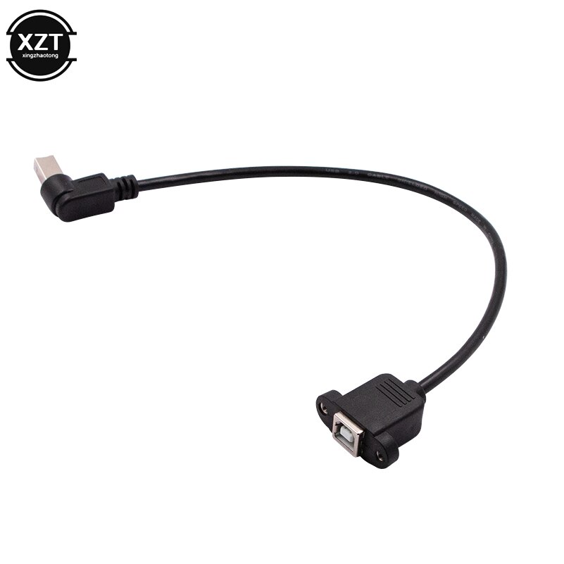 Right Angle USB 2.0 Type B Wire male to USB B fema... – Grandado