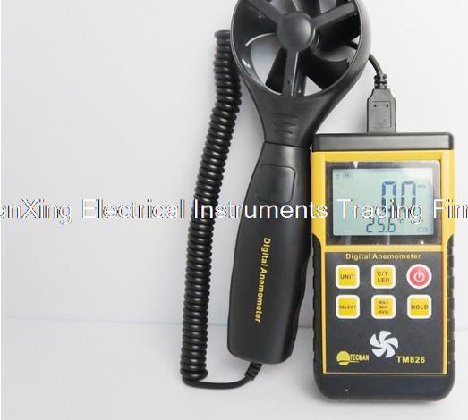 TM826 Digital Anemometer Sensor Air Wind Measure S... – Vicedeal