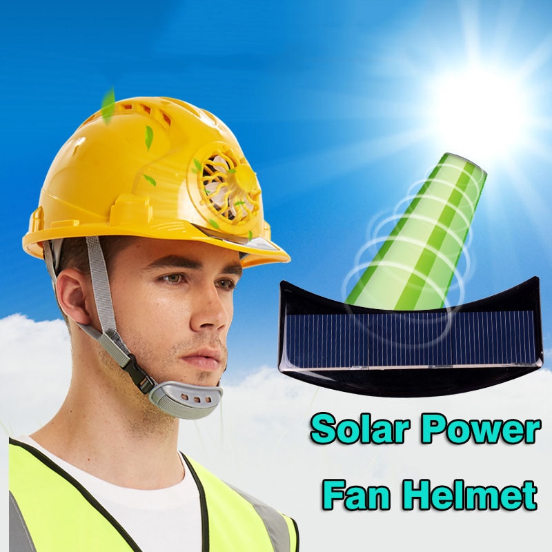 Fan Helmet Outdoor Solar Power Safety Hard Hat Wor... – Vicedeal