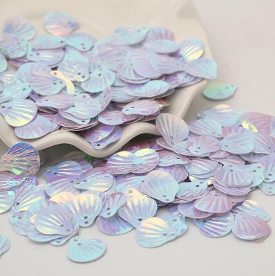 300pcs Motif Wedding AB 18mm Shell Sequins DIY Acc... – Grandado