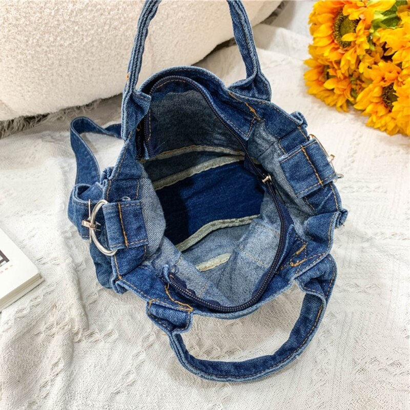Multifunction Jeans Bags Women Denim Crossbody Bag... – Grandado