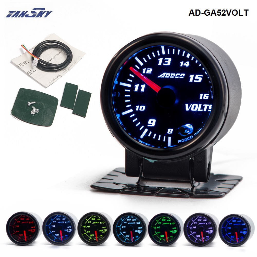 52mm 7 Farbe LED Auto Meter Tachometer Turbo Boost... – Vicedeal