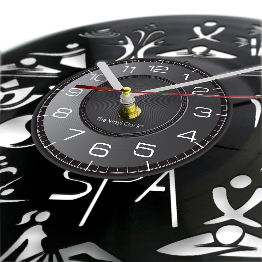 Spa Salon Center Decorative Wall Clock Massage The... – Grandado