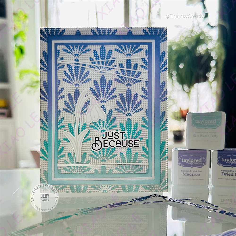 Woodland Blooms Quilted Layering Stencil Metal Cut... – Vicedeal