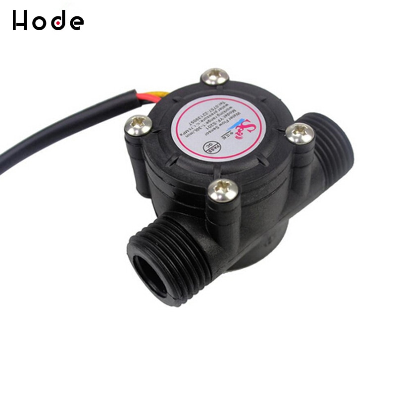 1-30L/min Water Flow Sensor Flowmeter 1/2" Fl... – Grandado