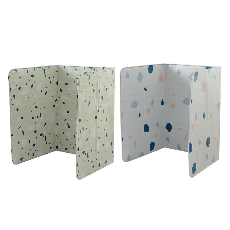 2 Pcs Set Splash Guard Board Guard Geometric Print... – Grandado