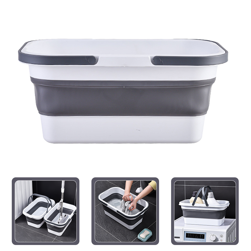 Portable Collapsible Bucket Handheld Foldable Buck... – Grandado