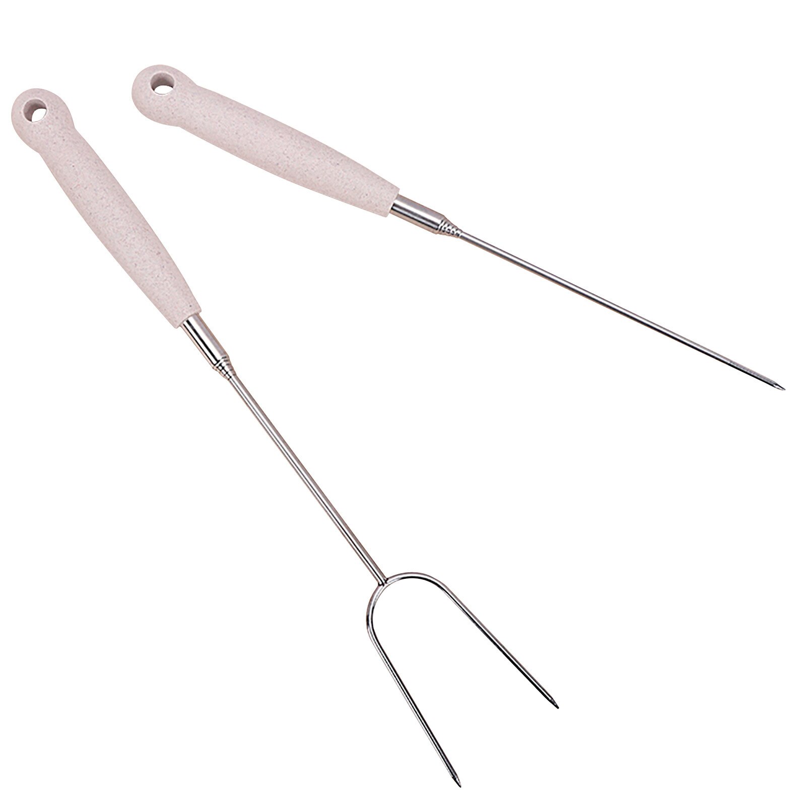 Stainless Steel Grilled Meat Barbecue Fork Fruit F... – Grandado