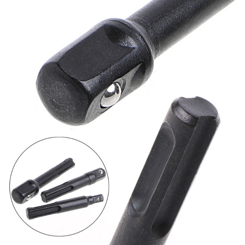 3 Pcs SDS Plus Drill Socket Driver Set 1/4\" / 3/8... – Grandado