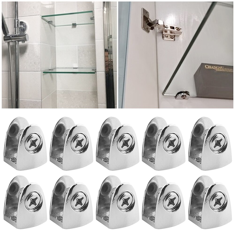 10pcs Zinc Alloy Home 8 To 10mm Adjustable Glass C... – Vicedeal