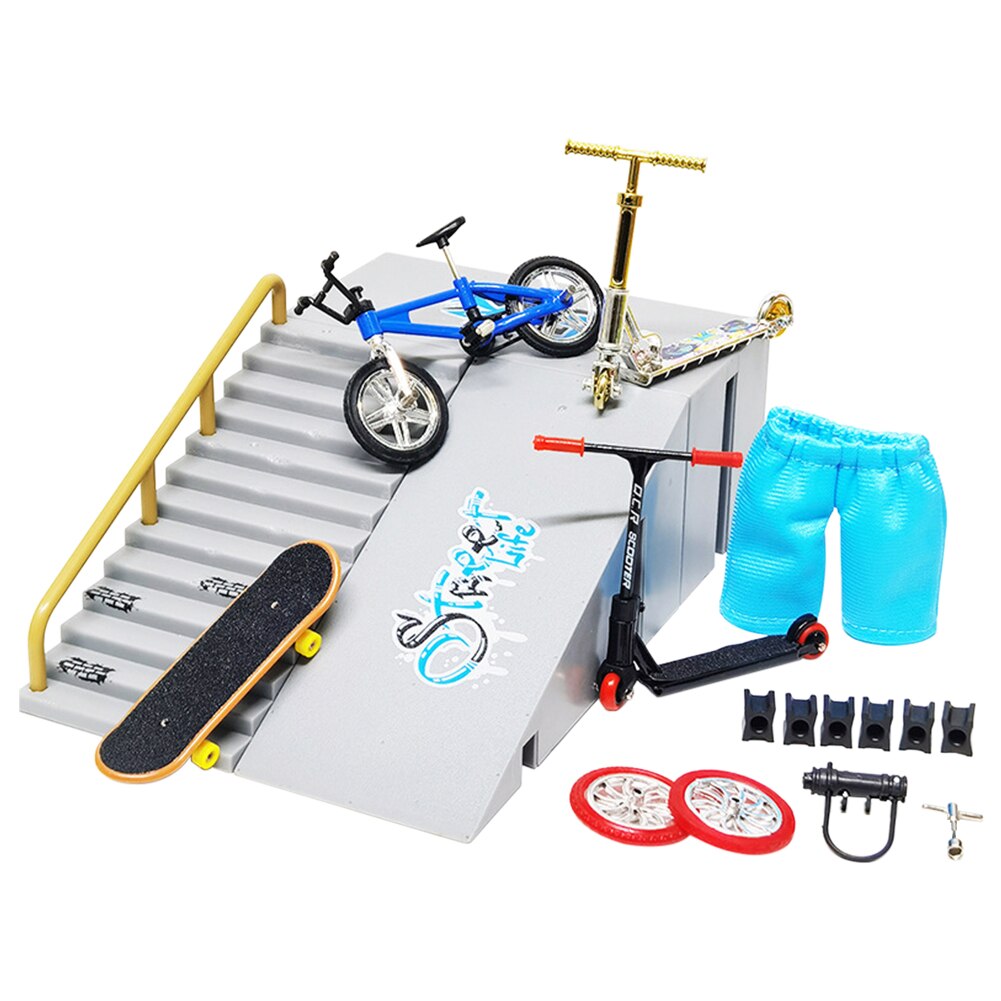 Skate Park Kit Sport Durable Reduce Stress For Kid... – Grandado