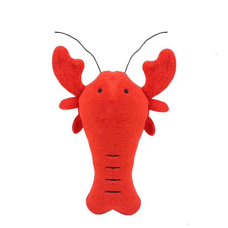 1pc Pawstrip Soft Plush Dog Toys Cartoon Lobster C... – Grandado