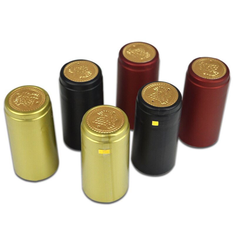 200pcs Pvc Heat Shrink Cap With Tear-off Line Impo... – Grandado
