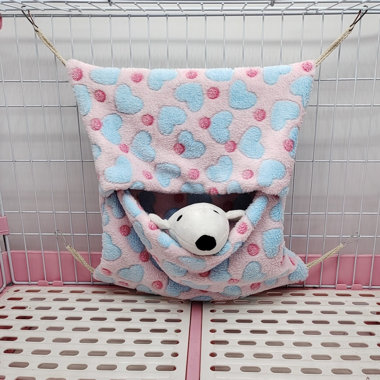 Winter Warm Huisdier Hangmat Fleece Muis Fretten C... – Grandado