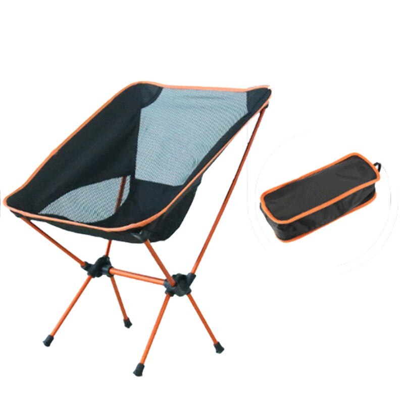 Portable Moon Chair Fishing Camping Chairs Folding... – Grandado