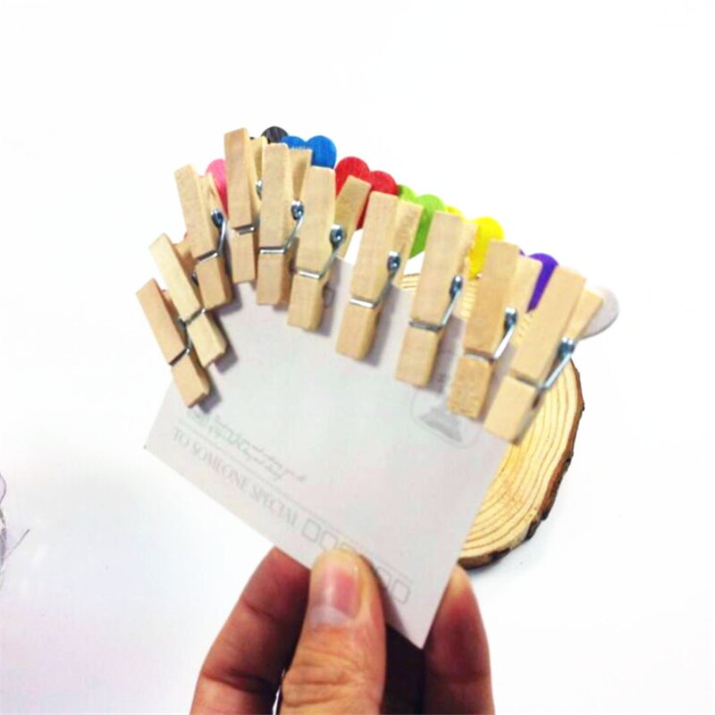 10PCS/lot Cute Special Heart Wooden Clip Mini Bag ... – Grandado